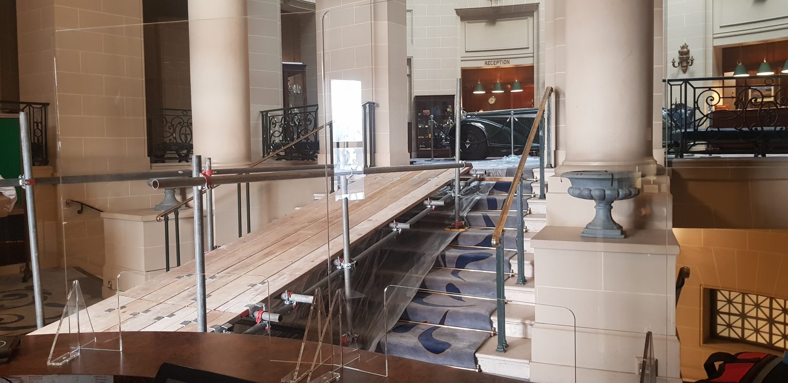 Indoor Scaffolding- Simply Scaffolding Ltd - Scaffolding Inside Premises